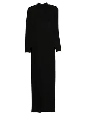 MIAU BY CLARA ROTESCU Long-Sleeve Maxi Dress