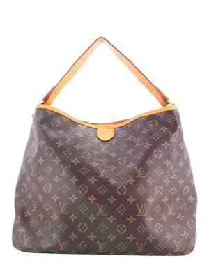 LOUIS VUITTON Delightful Handbag Monogram Canvas Mm - Brown