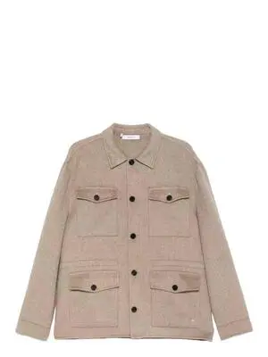 GREYED Buttoned Shirt Jacket - Neutrals