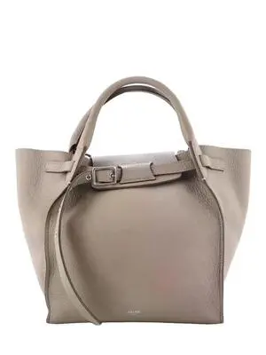 Celine Big Bag Grained Calfskin Small Satchel - Brown