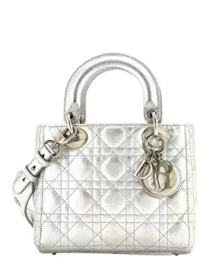 DIOR My Lady Dior Bag Cannage Quilted Leather Satchel