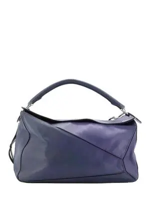 Loewe Puzzle Large Satchel - Blue