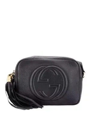 Gucci Soho Disco Leather Mini Crossbody Bag - Black