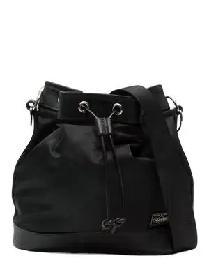 PORTER-YOSHIDA & CO Drawstring Tote Bag - Black
