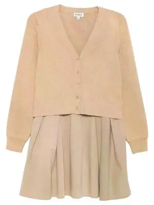 Staud Milo Dress - Neutrals
