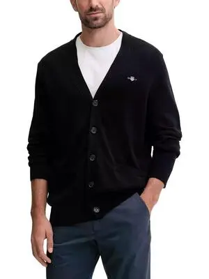 GANT Logo Button Cardigan