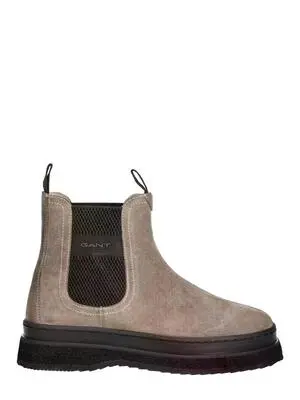 Gant Sistown Pull-tab Lug-sole Boots - Neutrals