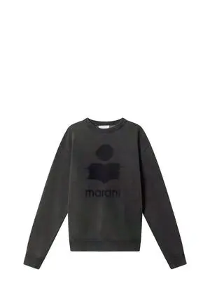 MARANT Mikoy Logo-print Sweatshirt - Grey