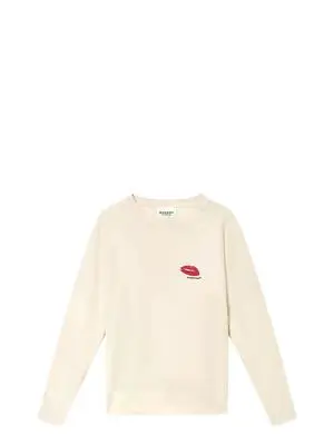 MARANT ETOILE Millyny Embroidery Sweatshirt - Neutrals