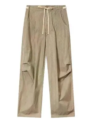 MARANT ETOILE Ceryne Striped Cotton Trousers