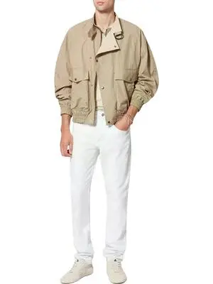 MARANT Corto Striped Jacket Neutrals
