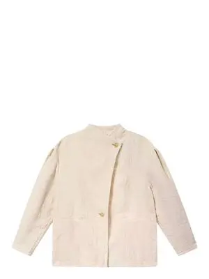 MARANT ETOILE Uadie Button-fastening Jacket - Neutrals