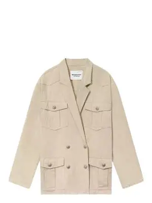 MARANT ETOILE Nevala Jacket Neutrals