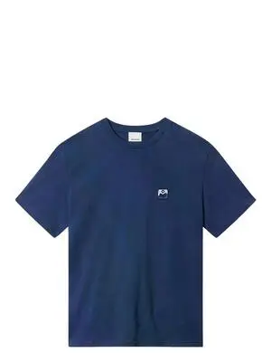 MARANT Hugo Logo-patch T-shirt - Blue