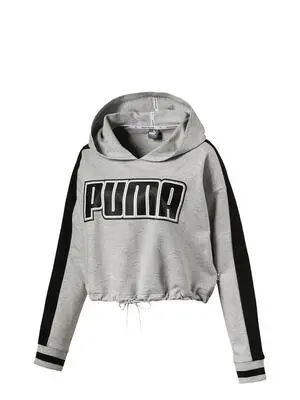 PUMA Striped Hoodie - Grey