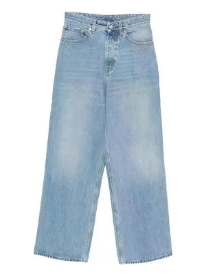 Vetements Button-fastening Five-pocket Jeans - Blue