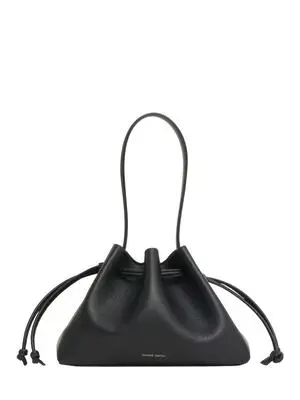 MANSUR GAVRIEL Drawstring Pouchette Mini Bag - Black