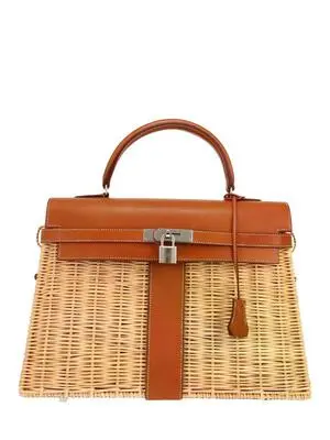 Hermès 2018 Kelly Picnic 35 Tote Bag - Neutrals