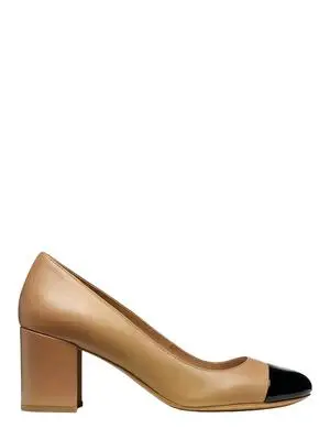 Geox 65mm Virnilisa Block-heel Pumps - Neutrals