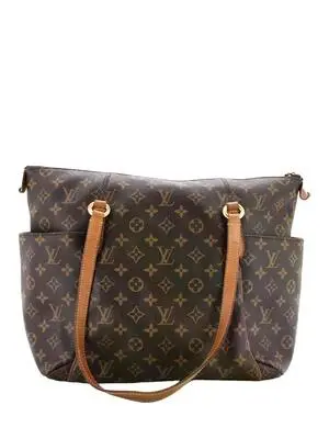 LOUIS VUITTON Totally Mm Monogram Canvas Shoulder Bag - Brown