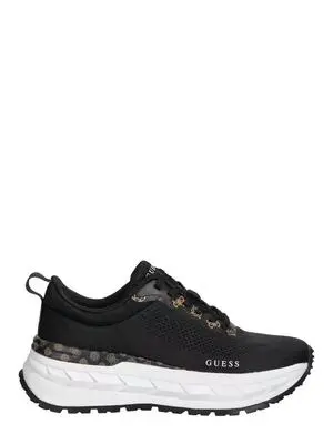 Guess 75mm Logo-print Sneakers - Black
