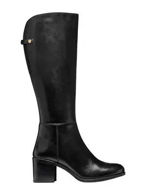 Geox 65mm Block-heel Knee-high Boots - Black