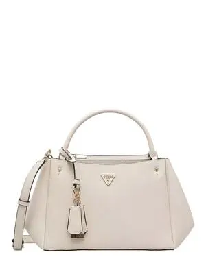 Guess Logo Charm Tote Bag - Neutrals