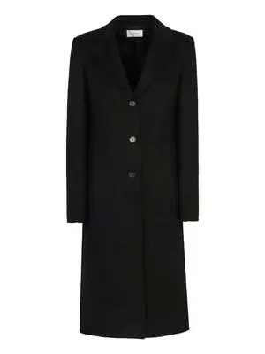 THE ROW Wool Coat - Black