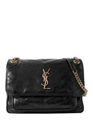 Saint Laurent Niki Medium Shoulder Bag - Black