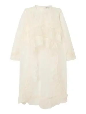 Sea Cornelia Silk-organza Top - Cream