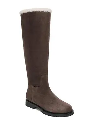 Vince Sibelle Shearling Boots - Truffle