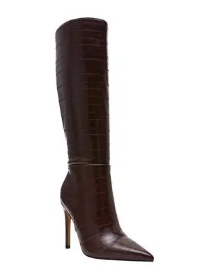 Steve Madden Nitro Boots - Brown Eel