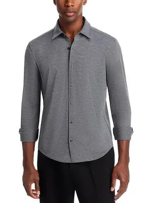 Hugo Ermo Slim Fit Button Down Shirt - Charcoal