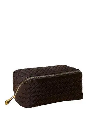 NAGHEDI Caravan Woven Cosmetic Pouch Chocolate