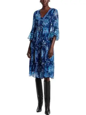 Kobi Halperin Charlee Printed Dress - Midnight Multi