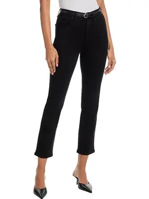 Rag & Bone Flexi Wren High-rise Slim Ankle Jeans - Black