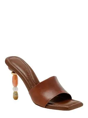 Cult Gaia Mahina Sandals - Saddle