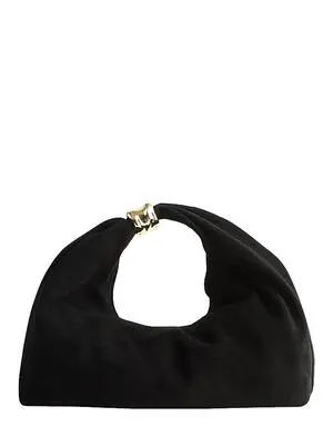 Madewell The Mini Suede Ring Pouch - True Black