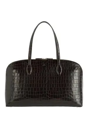 TOTEME Leather Day Tote - Black
