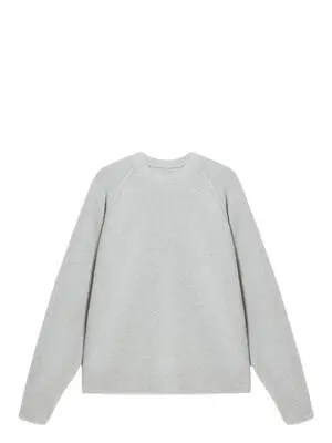 FORTELA Harvard Wool Crewneck Sweater Melange