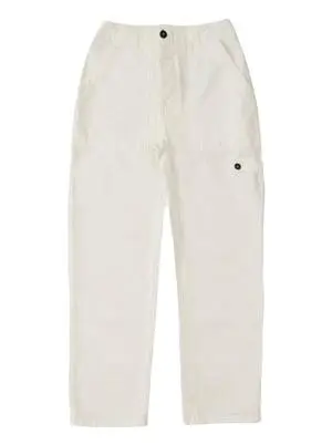 FORTELA Jerryt Herringbone Cotton Fatigue Trousers Off White