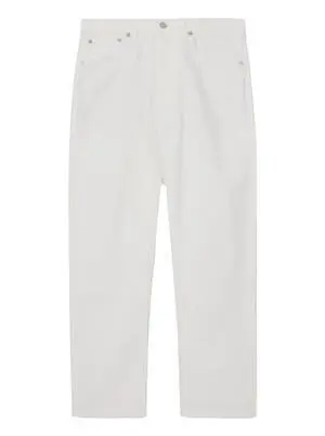 FORTELA 965 John Ecrù 5-pocket Denim Trousers - Off White