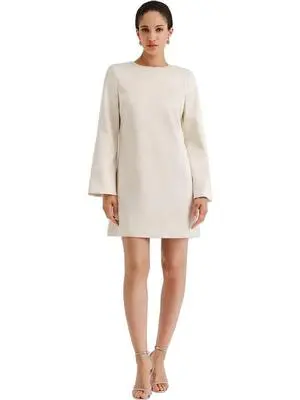 MALINA Elna Mini Dress - Vanilla