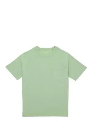 FORTELA Vermont Jersey T-shirt With Chest Pocket - Light Green