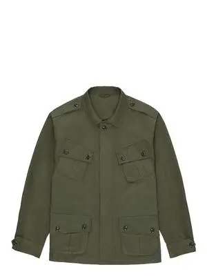 FORTELA Elias Cotton Jungle Jacket - Green
