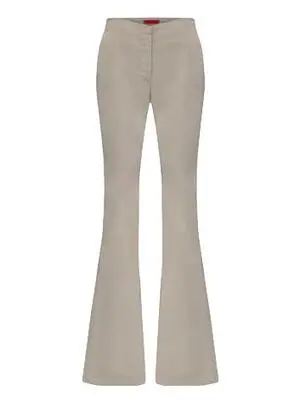 PCFG Linen Blend Woven Pant - Beige-moon Rock