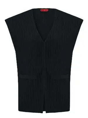 PCFG Knitted Vest - Black