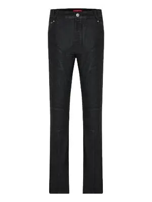 PCFG Pure Cotton Coated Denim Pant - Black