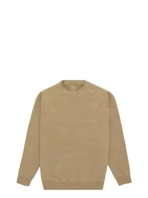 FORTELA Raglan Sleeve Crewneck Sweatshirt Brown