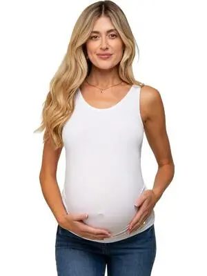 PINKBLUSH Basic Seamless Tank White